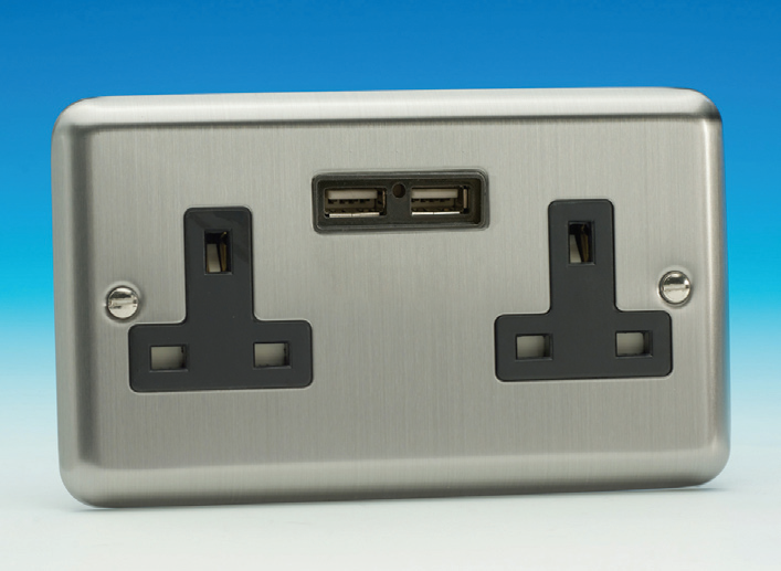 Electrical sockets with integrated USB charging by Varilight ...