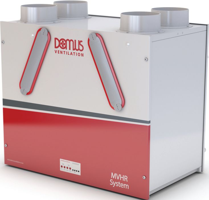 Domus Ventilation launches energy efficient MVHR wall units ...
